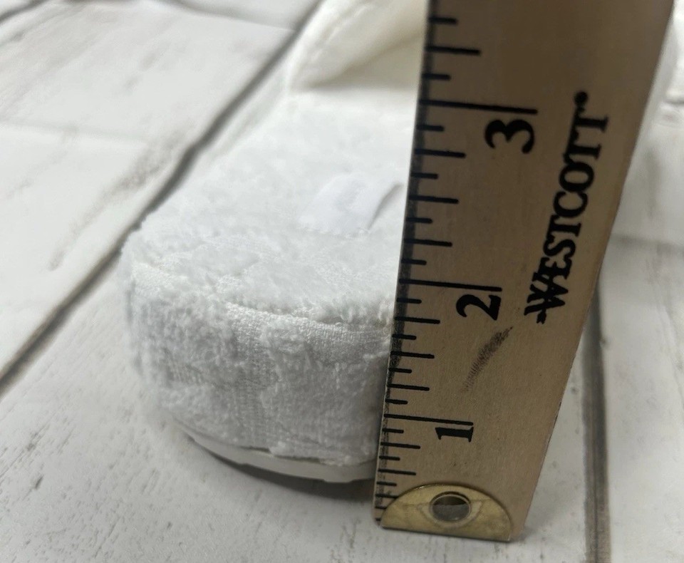 Skims Terry Slipper/ Slide Sandal NWOB Size 36 Or 5.5 US White Called ...