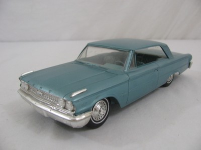 AMT 1963 Ming Green Ford Galaxie 2-Door Hardtop Model Car Dealer Promo ...