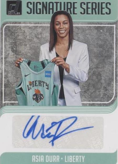 2019 Panini Donruss WNBA - Signature Series Asia Durr #SS-ADR (AU, RC ...