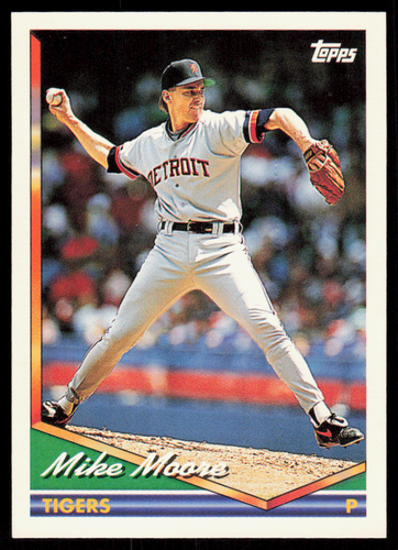 1994 Topps 523 Mike Moore Detroit Tigers | eBay