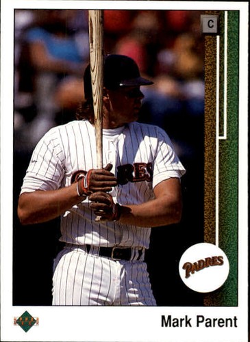 1989 Upper Deck San Diego Padres Baseball Card #492 Mark Parent | eBay
