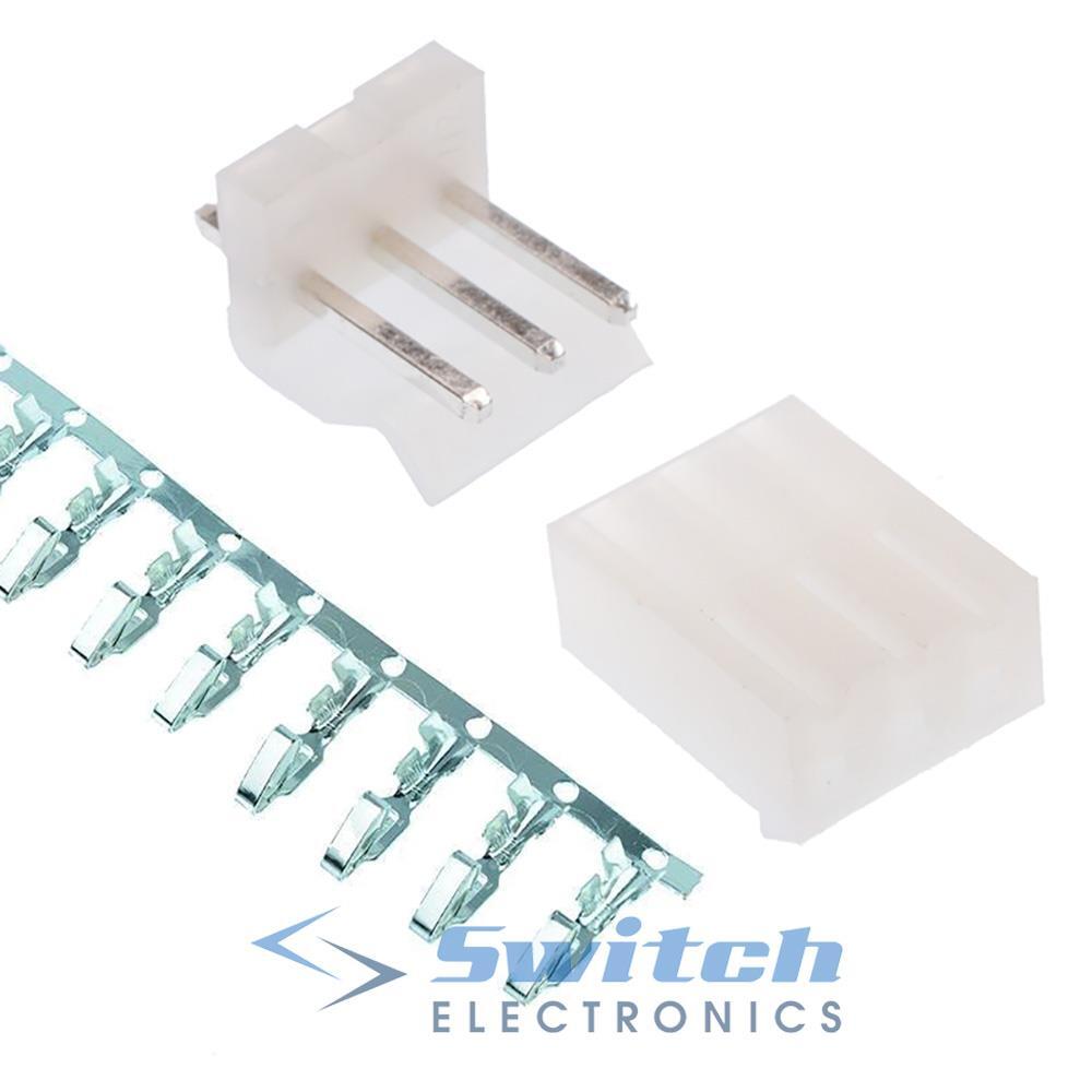 2 to 5 Way 3.96mm PCB Header Connector Male Female - Compatible with ...