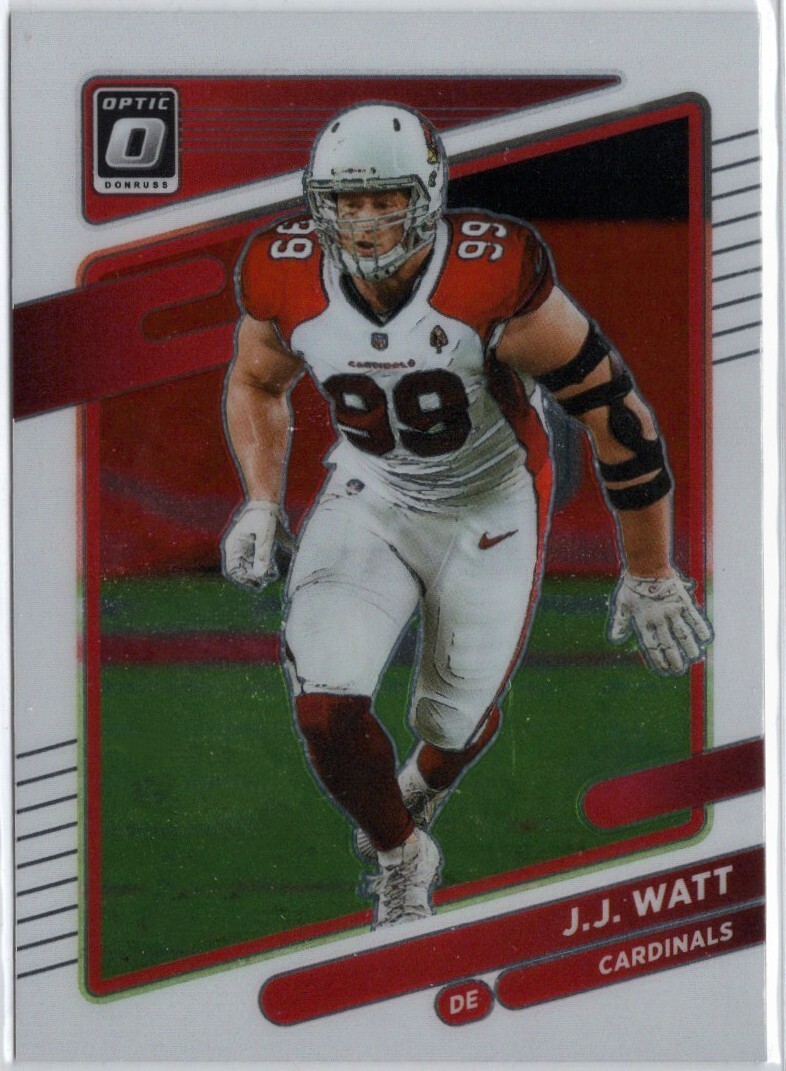 2021 Donruss Optic J.J. Watt Card #180 | eBay