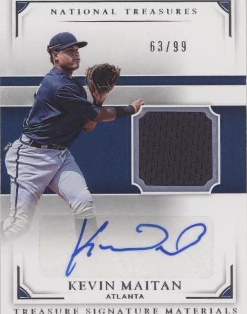 2017 Panini National Treasures - Treasure Signature Materials Kevin ...