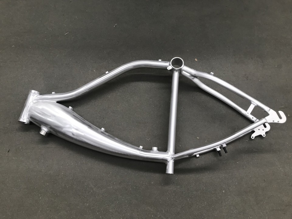 2.4L SILVER ALUMINUM GAS TANK FRAME FOR 2&4-STROKE 48CC/66CC/80CC ...