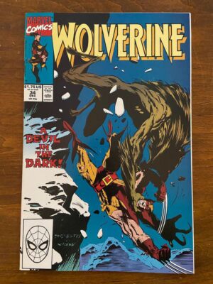 WOLVERINE #34 (Marvel, 1988) VF Larry Hama/Silvestri | eBay
