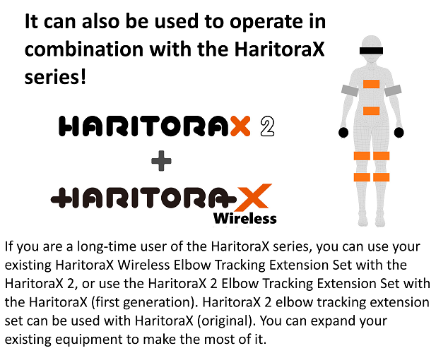 HaritoraX 2 wireless Full Body Tracking Device Shiftall VR Bluetooth Haritora X2 | eBay