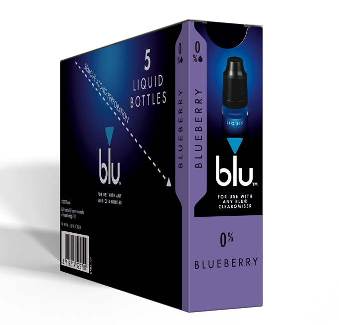 Blu E Liquid 5x10ml Vape Refill Liquid UK stock all flavours and ...