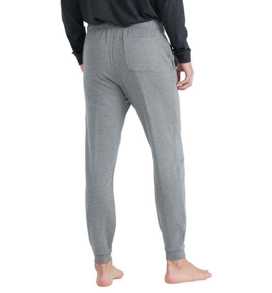 Free Fly Bamboo Heritage Fleece Jogger Men's Casual Pants, Heather Graphite, Lar | eBay