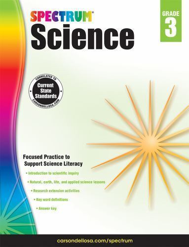 Spectrum Science, Grade 3 - Spectrum Publishing *LIKE NEW ...