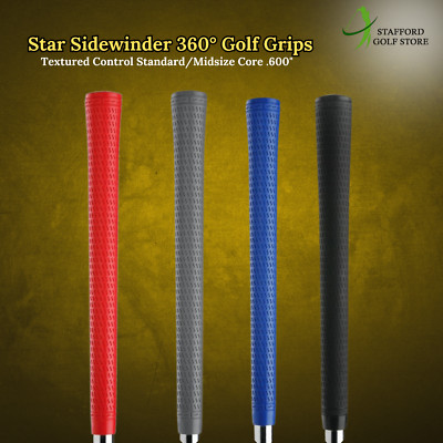 Star Grip Sidewinder 360° Grips Textured Pattern Standard/Midsize Core ...