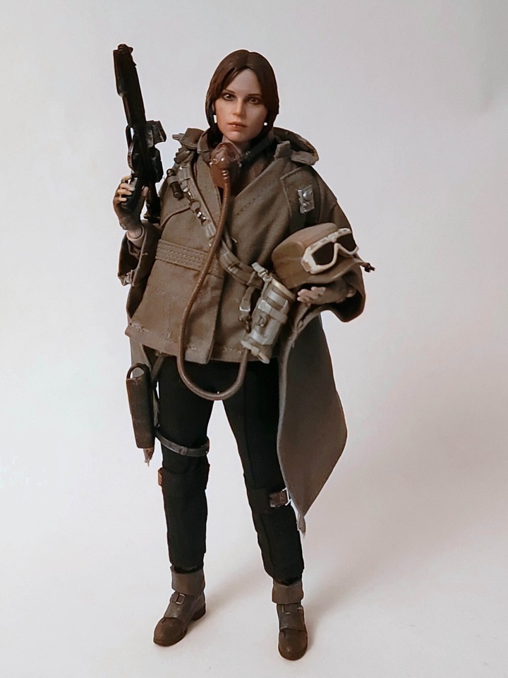JYN Erso Rogue One Star Wars custom kit bash Star Wars 1/6 12” Felicity ...