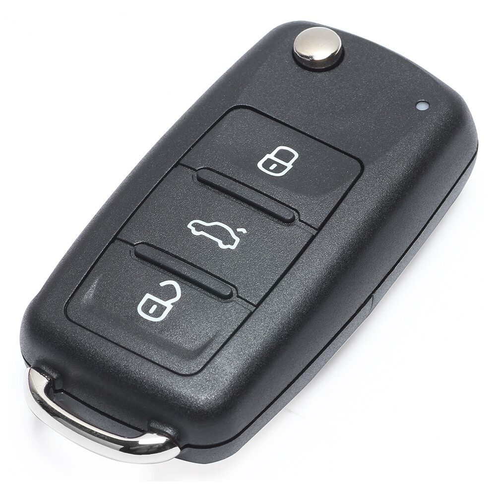 3Btn Remote Key Shell Case Fob for Volkswagen Beetle Caddy Eos Golf ...