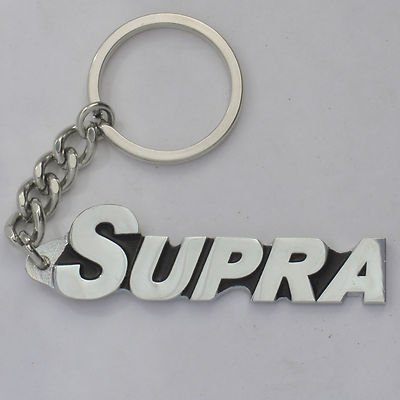 SUPRA Keychain Key Chain ,Chrome, New, suit Toyota TRD Turbo JZA80 ...
