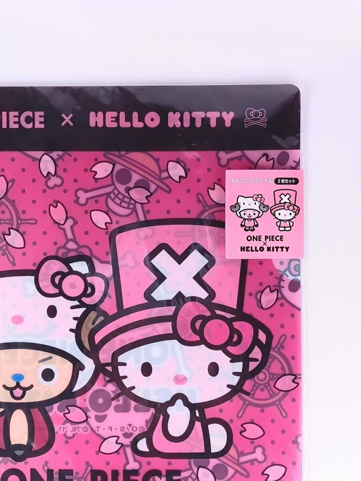 Tony Tony Chopper Hello Kitty Sanrio × One Piece A4 Clear File From ...