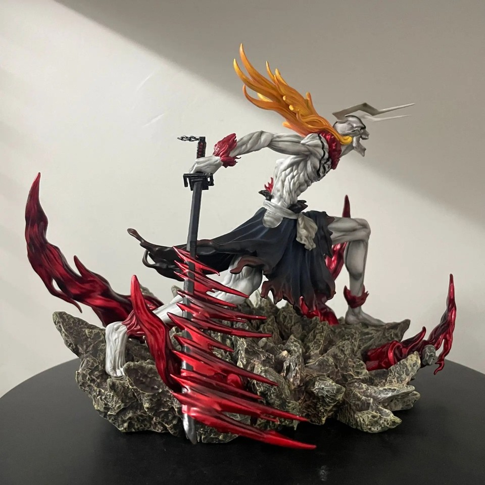 Bleach Ichigo Hollow Form Final Getsuga Tensho 23cm Action Figure | eBay UK