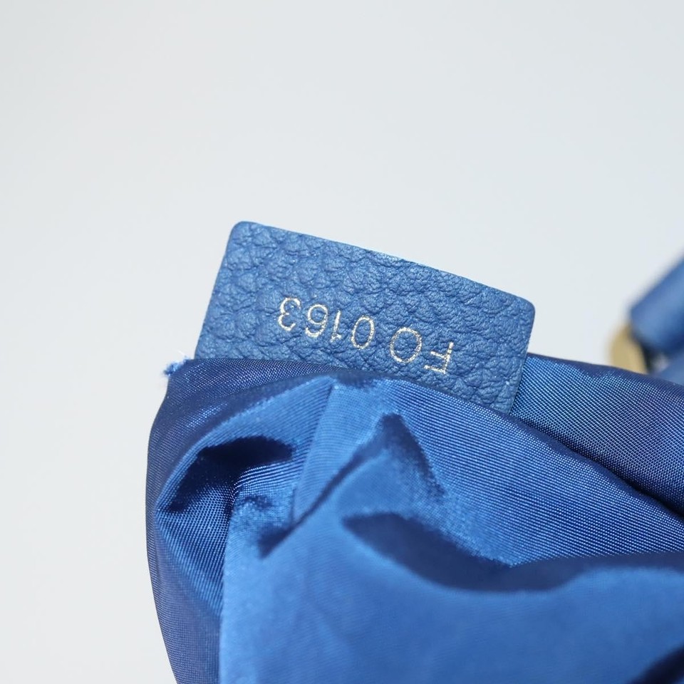 LOUIS VUITTON Ikat Flower Noeful MM Bag 2way Grand blue M94312 LV Auth ...