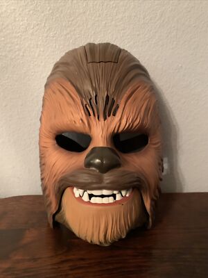 Star Wars Chewbacca Mask With Real Life Chewy Sounds | eBay