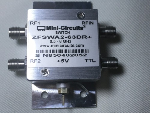 Mini-Circuits SMA Absorptive SPDT RF Switch ZFSWA2-63DR Range 500 ...