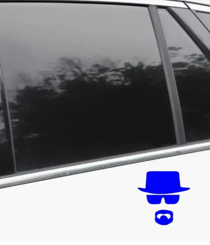breaking bad Heisenberg Decal Sticker Car Bike Funny Bumper Vinyl Van ...