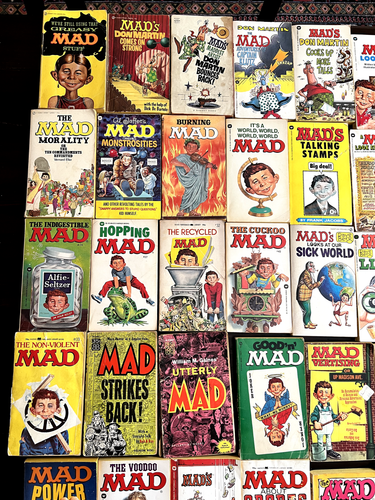 LOT OF 41 MAD paperback books - vintage 1960’s 70’s | eBay
