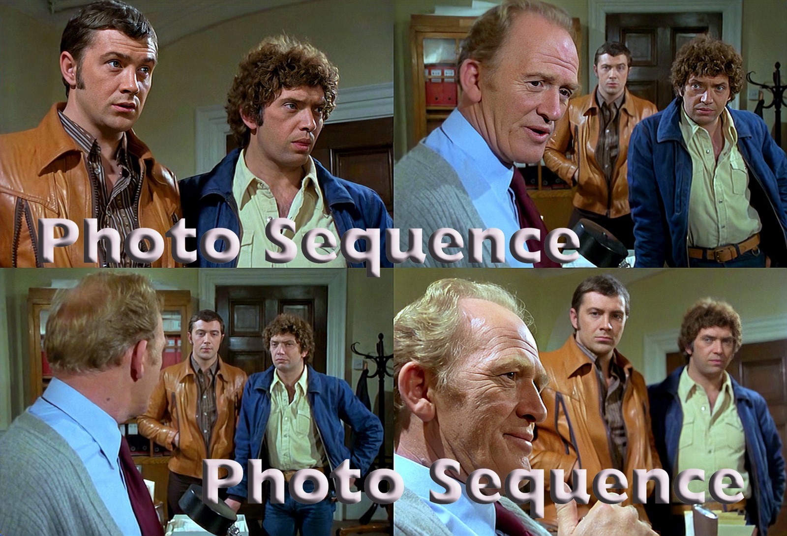 The Professionals Martin Shaw Lewis Collins Gordon Jackson PHOTO ...