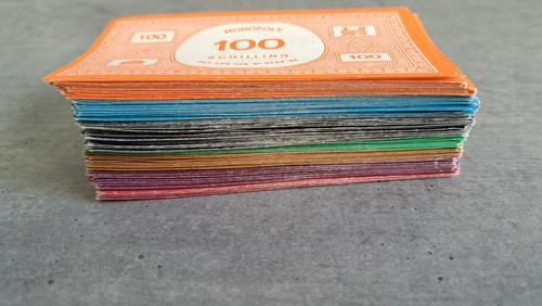 Monopoly Spielgeld Schilling Ersatzteile Geldscheine Parker Hasbro ...
