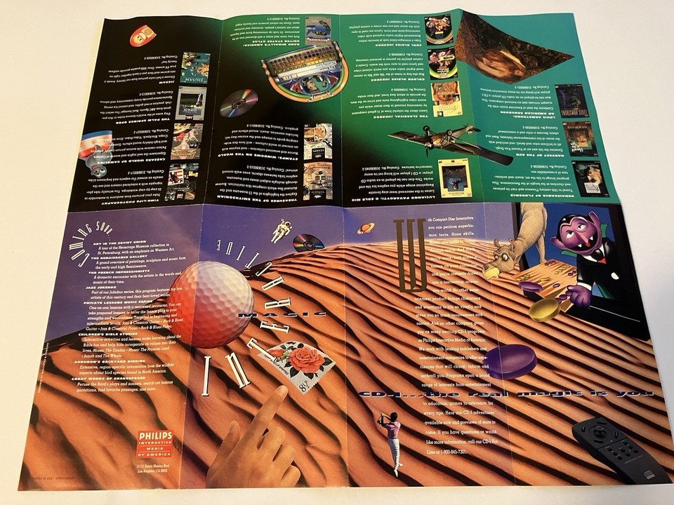 SANDY’S CIRCUS ADVENTURE PHILIPS CD-I GAME 1990 FIRST INTERACTIVE ...