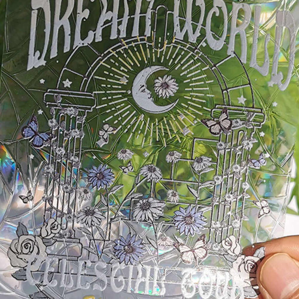 Window Stickers Glue Free Static Film PVC Decorative Art Decal (RPS058 ...