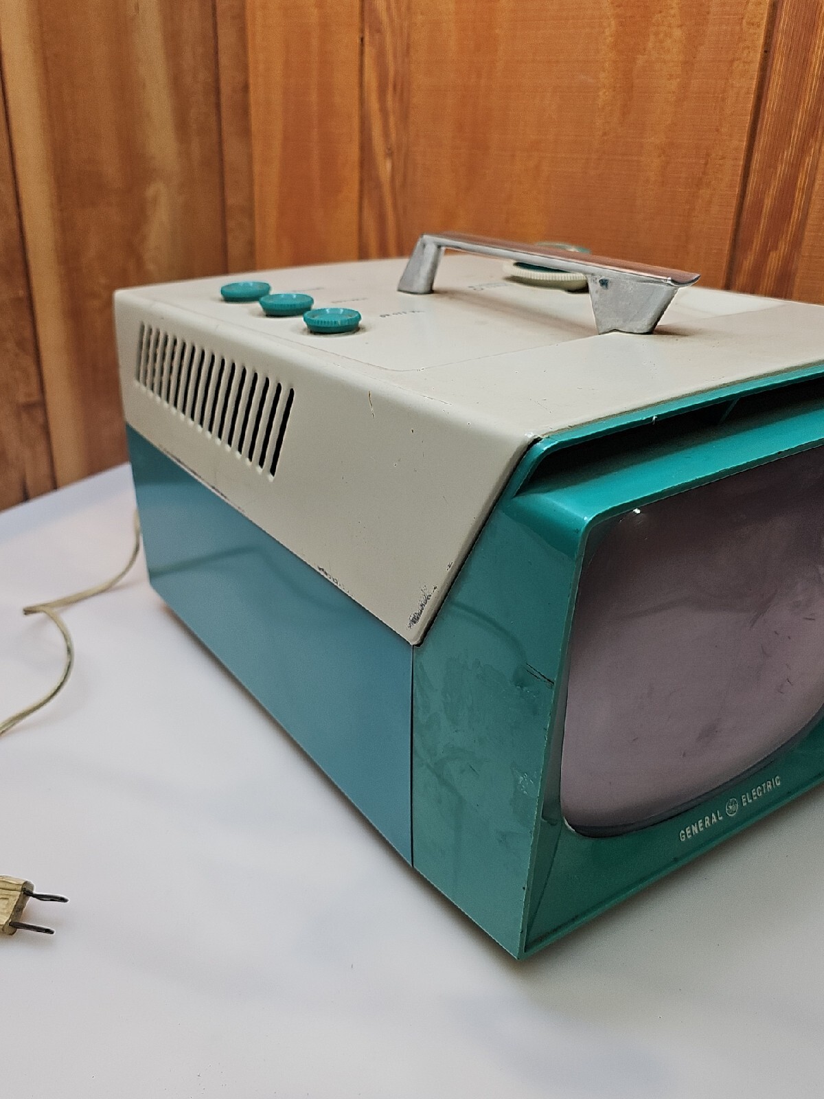 General Electric Television Retro Midcentury 9T002 RARE 1957 | eBay UK