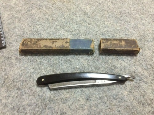 BENGALL Hollow Ground Razor Cut Throat T.H.Cadman & Sons Sheffield ...