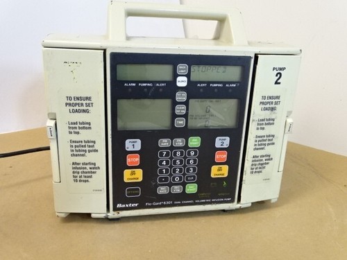 Baxter Flo-Gard 6301 Dual Channel Volumetric | eBay