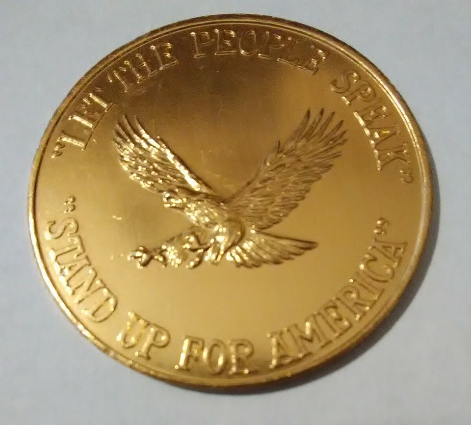 GEORGE C. WALLACE ALABAMAS FIGHTING GOVERNOR TOKEN GREAT FOR ANY ...