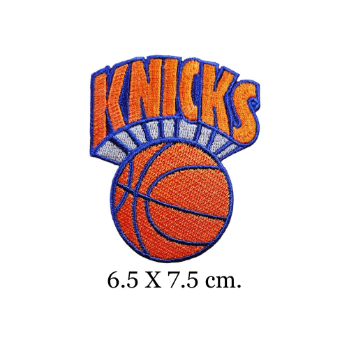 New York Knicks 6.5x7.5cm Patches Logo Iron on, sewing on Clothes | eBay
