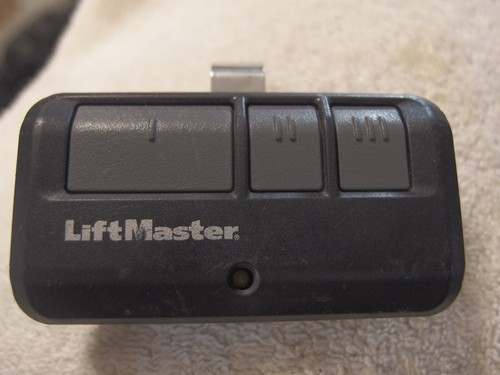 3 button,LiftMaster 893LM 3 Garage Door Opener Remote Control with clip ...