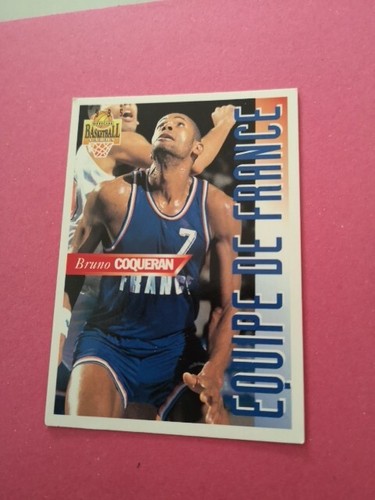 Bruno Coqueran Équipe De France Carte Panini Basket Lnb Pro A 1995 # ...