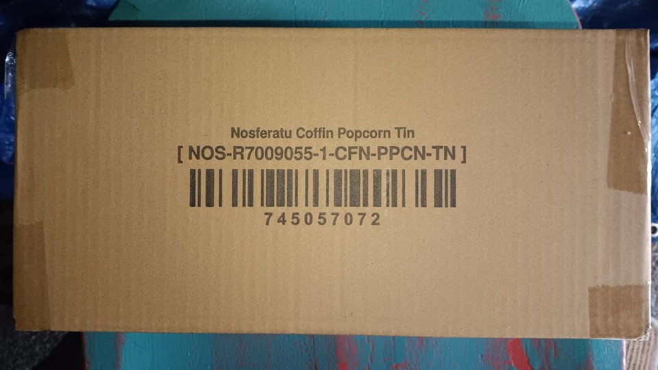 Nosferatu Popcorn Bucket NEW Regal CInema Promo Vampire Coffin Gothic ...