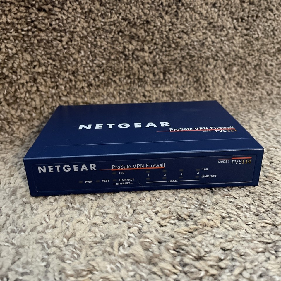 Netgear ProSafe FVS318 8-Port VPN Firewall Router with 10/100 Mbps ...
