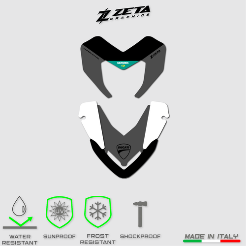 Kit Adesivi becco Ducati Hypermotard 796 1100 | eBay