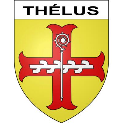 Thélus 62 ville sticker blason écusson autocollant adhésif | eBay