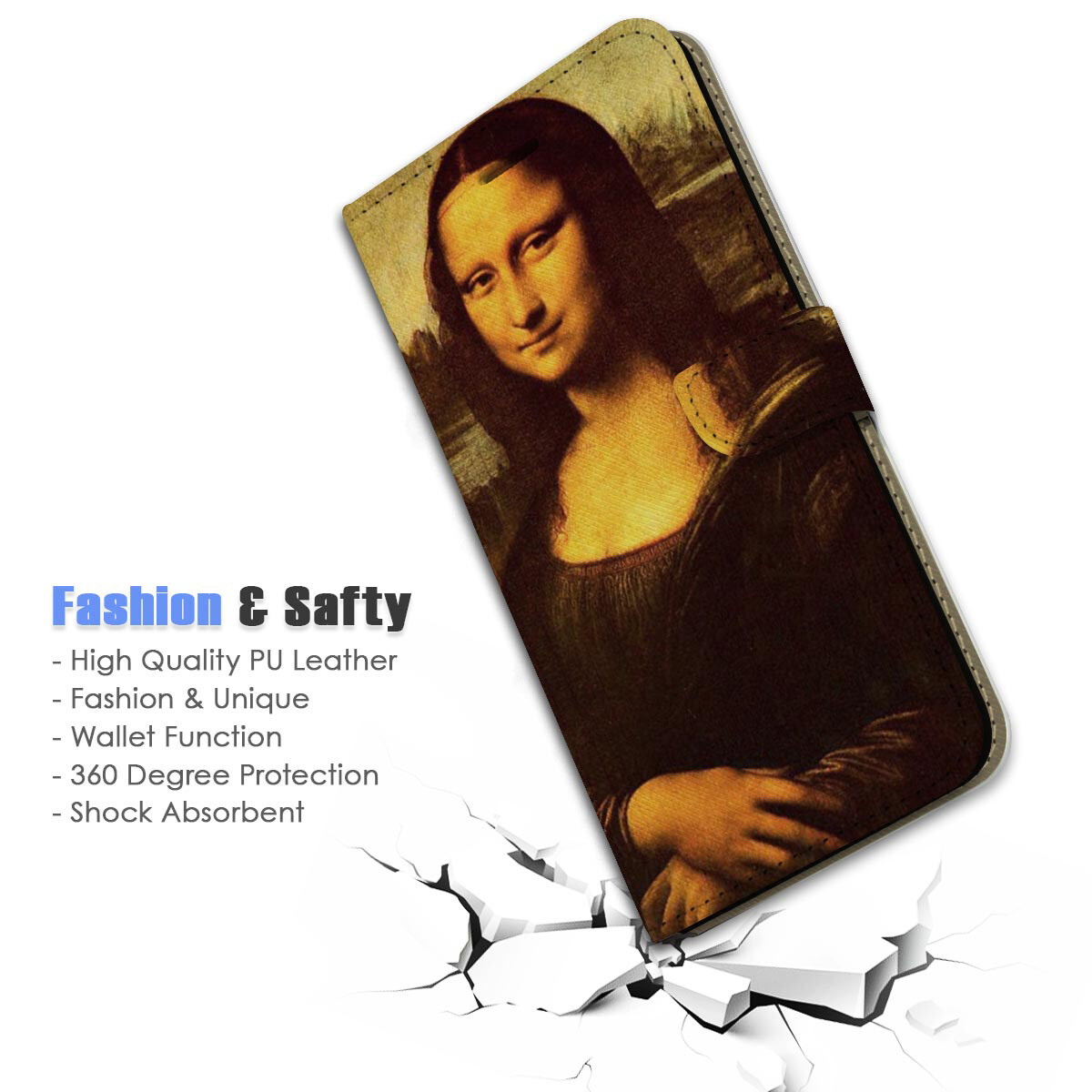 ( For Samsung S10 4G ) Wallet Flip Case Cover AJ23026 Mona Lisa | eBay