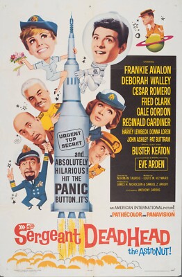 SERGEANT DEADHEAD MOVIE POSTER *2X3 FRIDGE MAGNET* FRANKIE AVALON ...