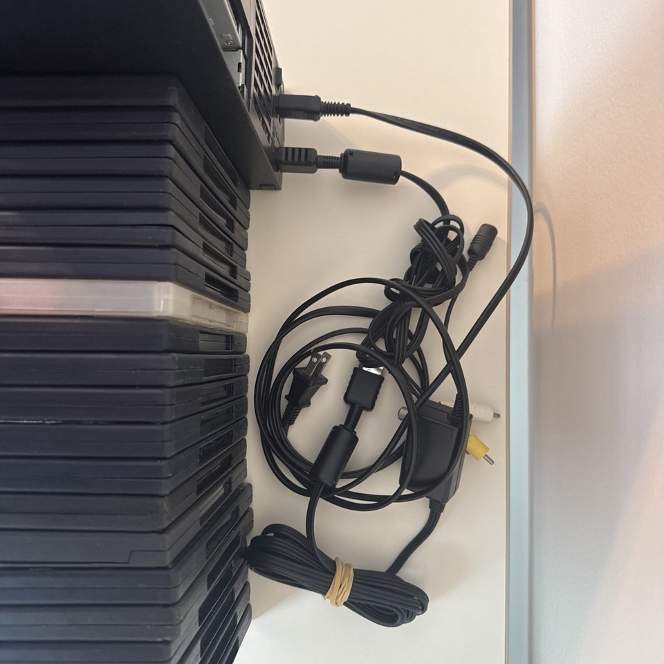 Sony Playstation 2 Console PS2 Fat SCPH-50001 Bundle20Games 3 ...