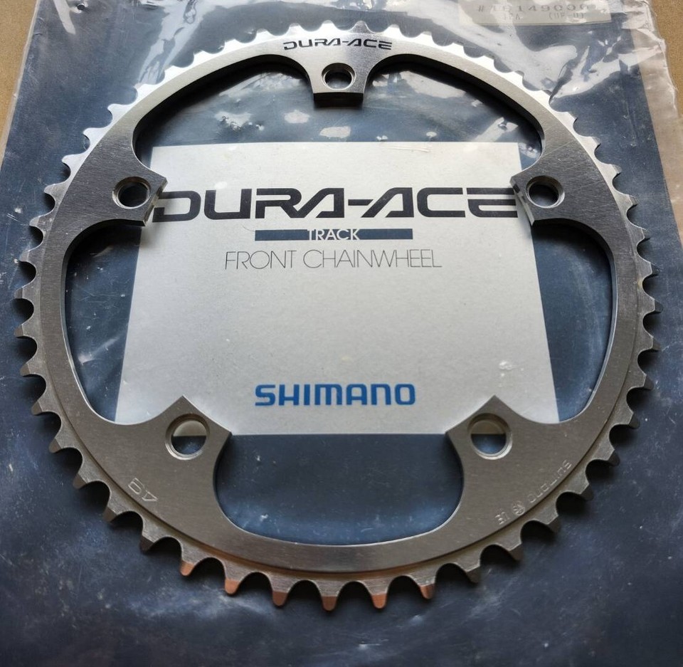 DURA-ACE Dura-Ace NJS chainring 49T (un) 46T 47T 48T 50T pist track ...