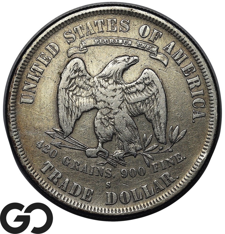 1877-S Trade Dollar, Popular Short Lived Silver Dollar Series | eBay