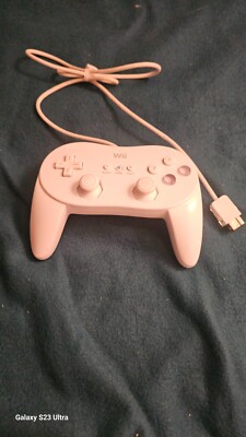 Official Nintendo Wii Pro Controller Classic Black or White RVL-005 OEM ...