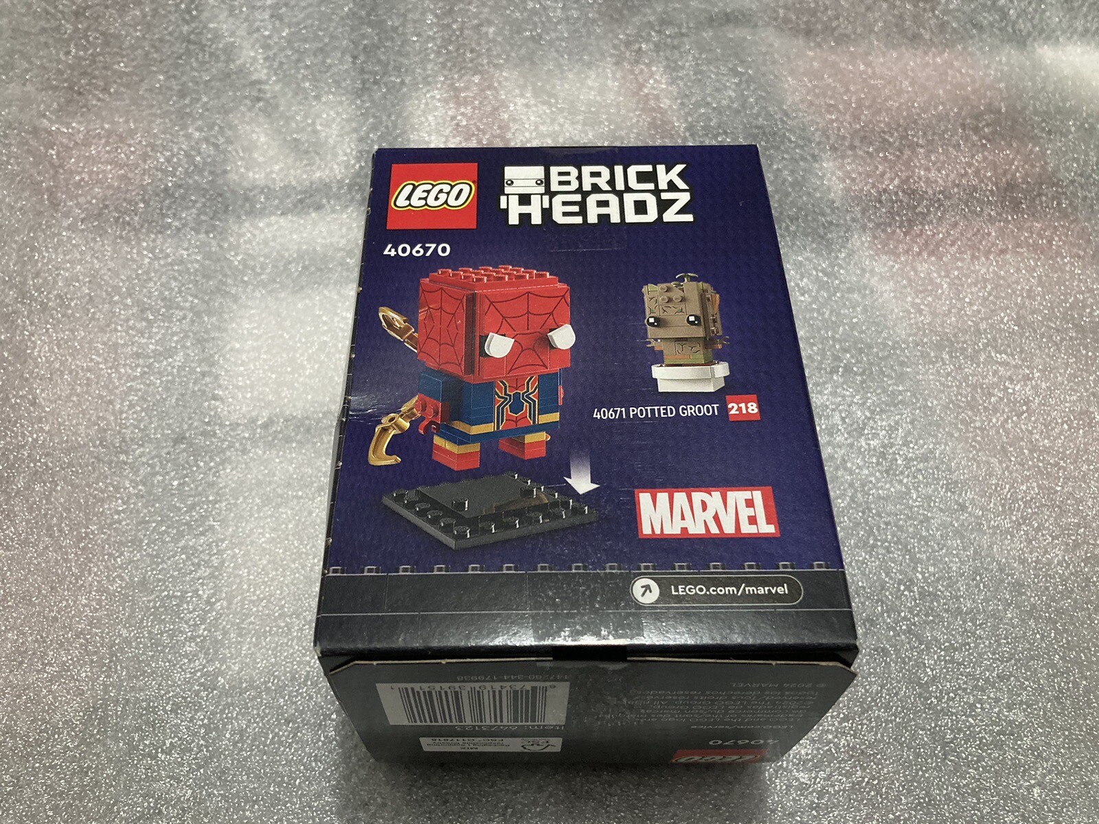 LEGO BRICKHEADZ: Iron Spider-Man (40670) for sale online | eBay