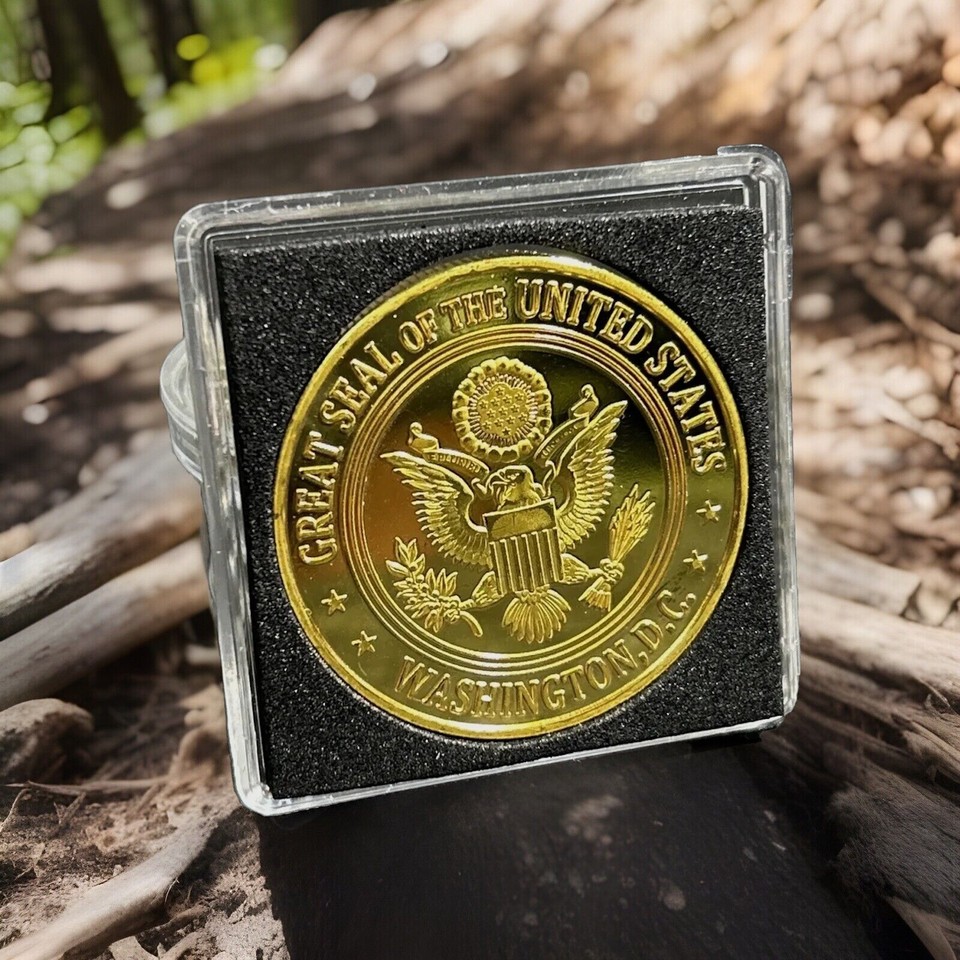MISSOURI State Seal Challenge Coin Colorized USA CASE INCLUDED | eBay