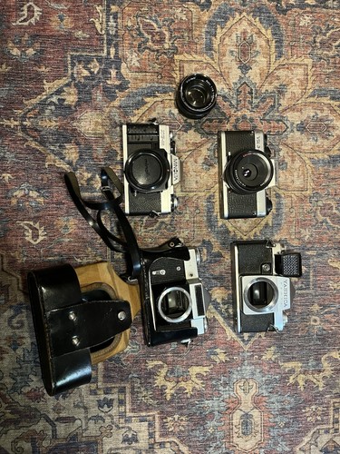 Vintage 35mm Film Camera & Lens Lot – FOR PARTS / REPAIR ONLY | eBay.de