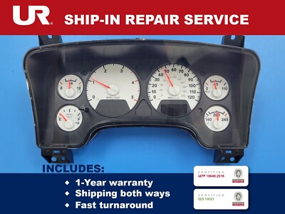 REPAIR SERVICE ON 2002-2009 DODGE RAM INSTRUMENT CLUSTERS **SEE DETAILS ...